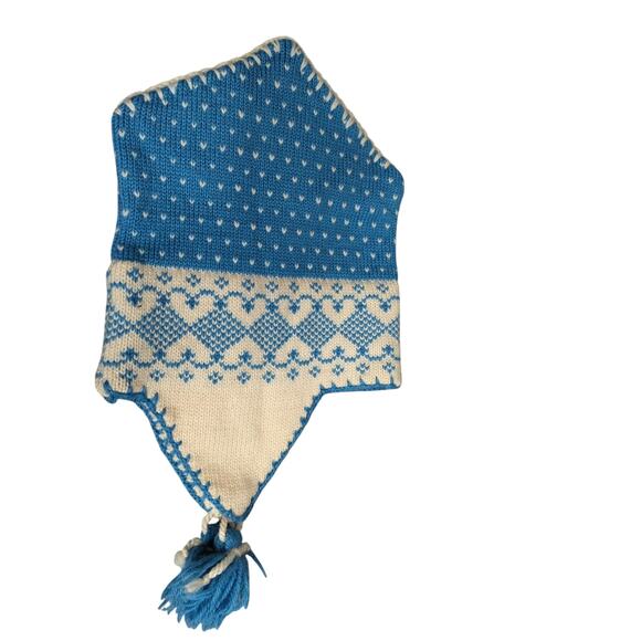 Top Notch Knits | Accessories | Top Notch Knits Wool Ski Hat Adult Blue ...